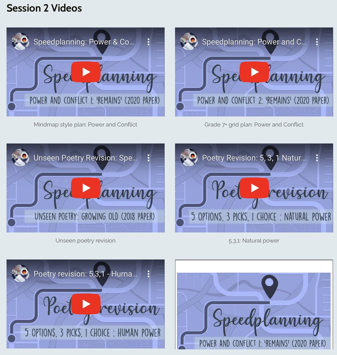 PLANNING A ROUTE SERIES INFO – Laura Webb CPD