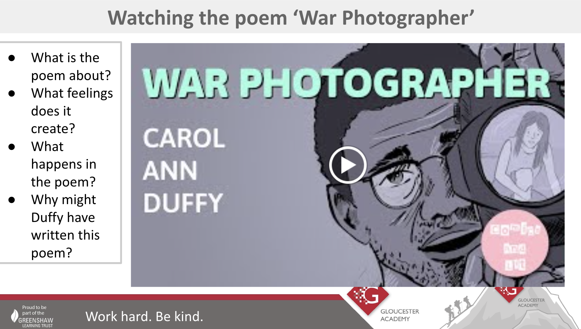 Tackling unseen poetry: 10 steps towards ideal responses – Laura Webb CPD