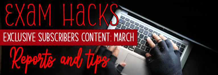 Exam Hacks: Subscribers only content – Laura Webb CPD